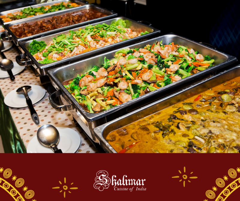 We welcome you to try an Indian Buffet at Shalimar Cuisine of India!